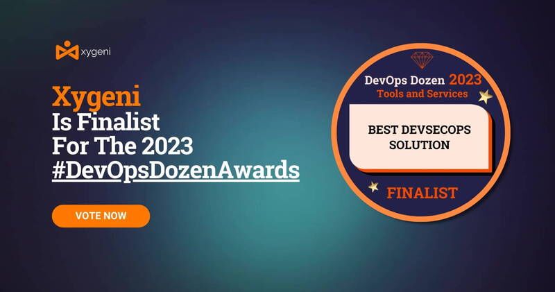 Finalist for the 2023 DevOps Dozen Awards | Xygeni