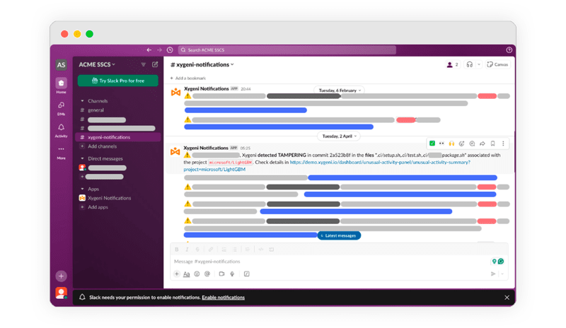 Xygeni Anomaly Detection | xygeni