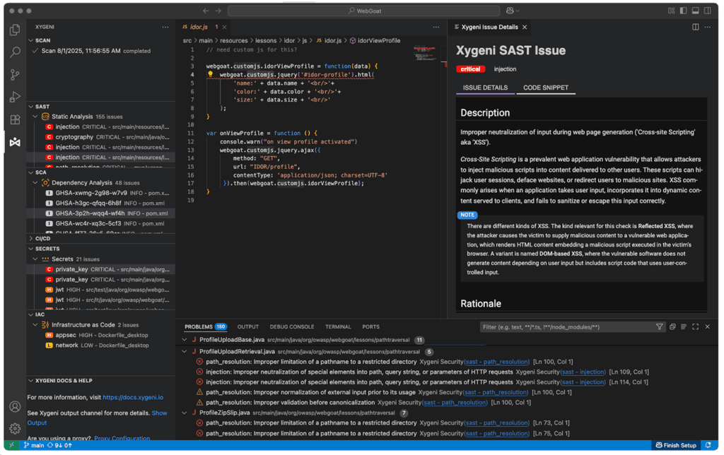 Xygeni SAST | Xygeni