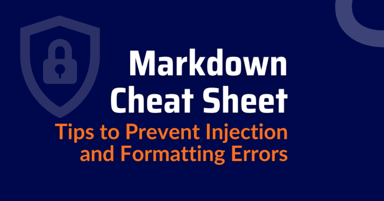 Markdown Cheat Sheet | Xygeni