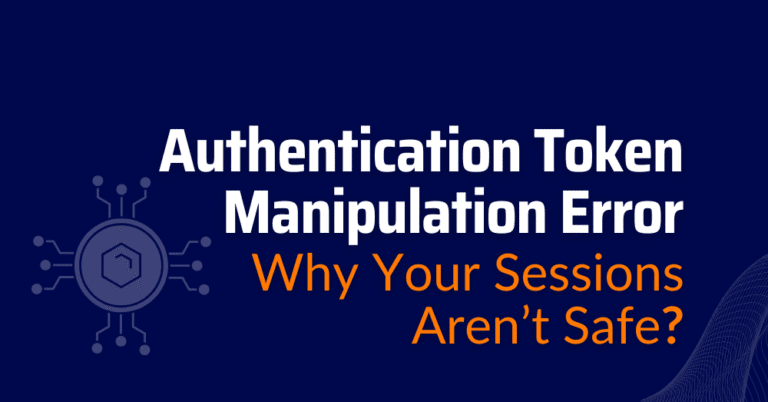 Authentication Token Manipulation Error | Xygeni